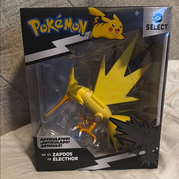 Toys | Pokmon Zapdos Articulated Figure | Poshmark